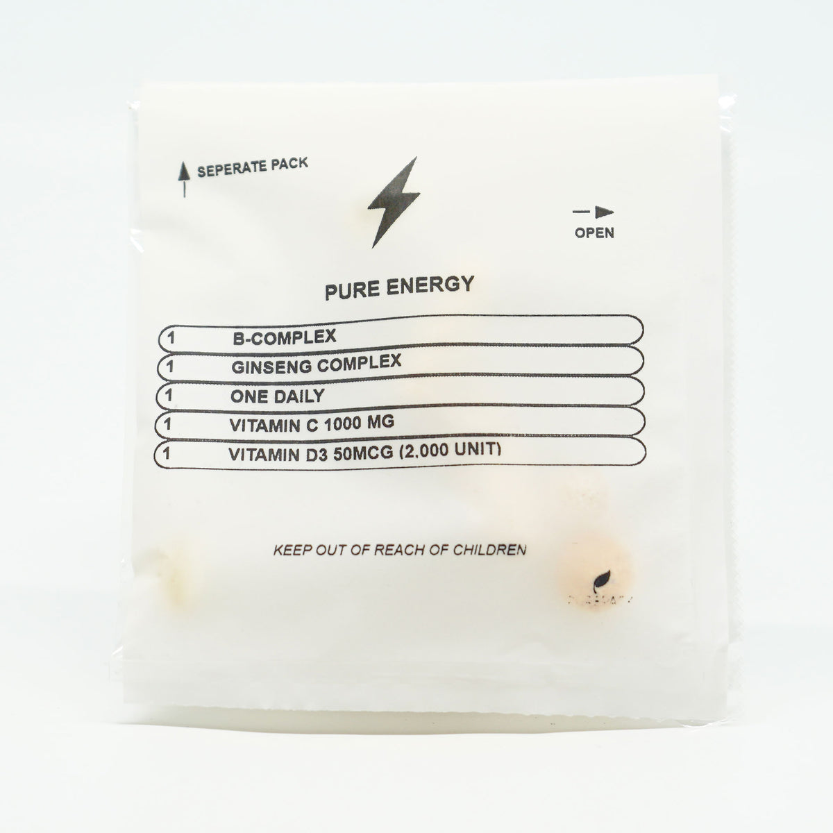 Pure Energy Pack – Pure Pack Vitamins