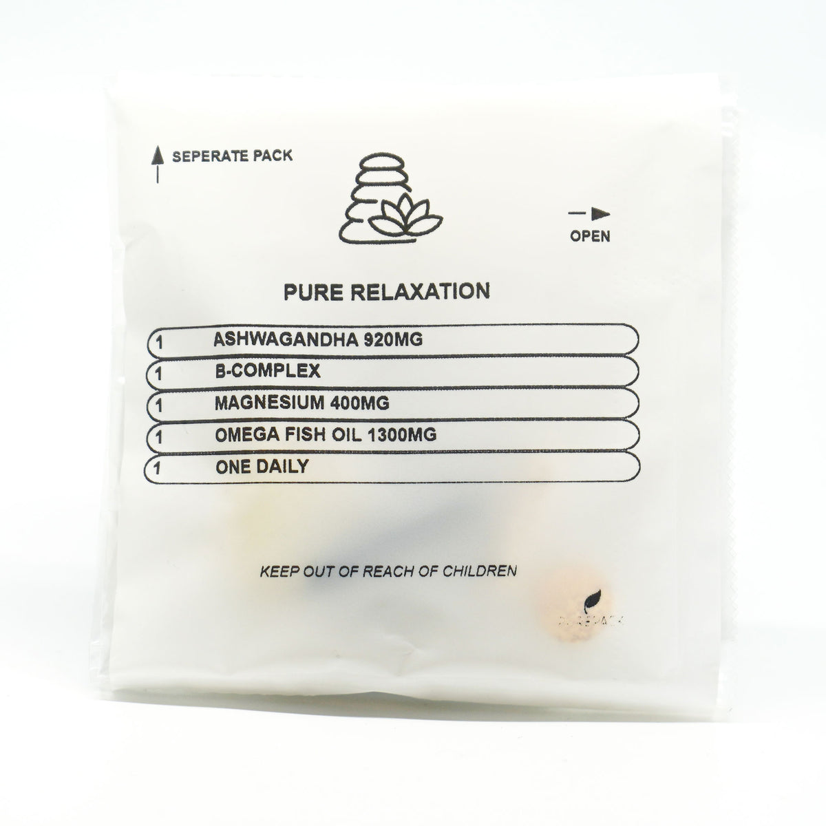 Pure Relaxation Pack – Pure Pack Vitamins